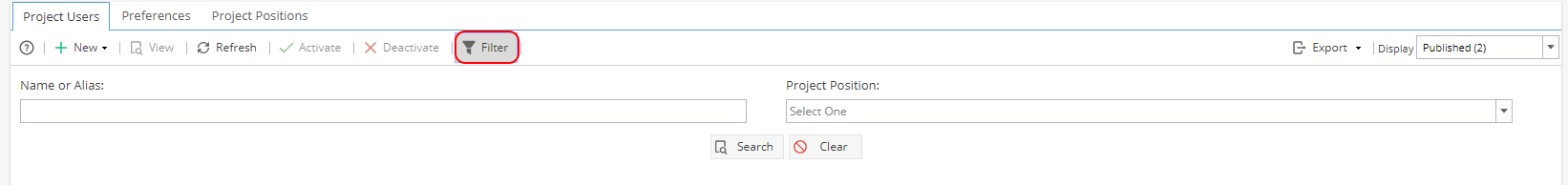Project - Admin - Project Users – Hydra Support