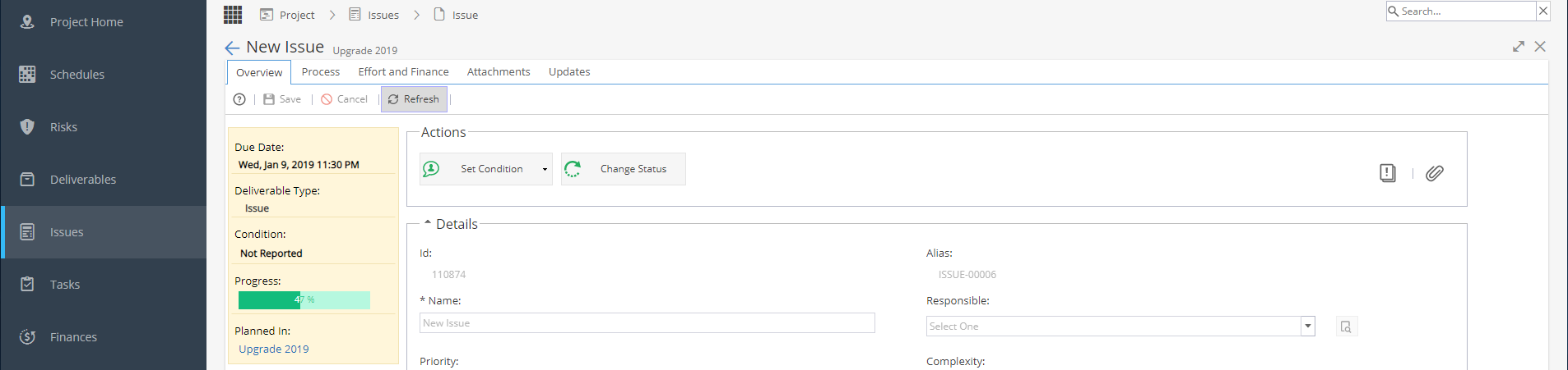 Project - Issues - Issue Overview – Hydra Support