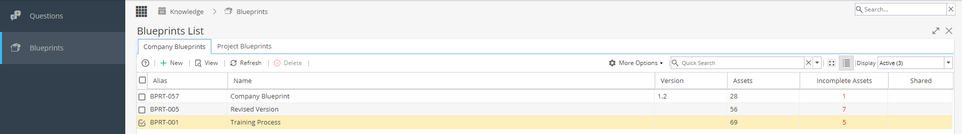 Blueprints - Company Blueprints - Blueprints List – Hydra Support