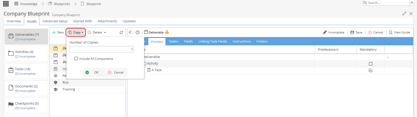 Blueprints - Assets - Deliverables – Hydra Support
